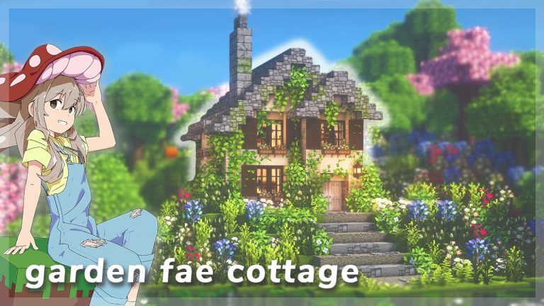 Best Natural 20+ Overgrown Minecraft House Ideas & Tutorial - TBM ...