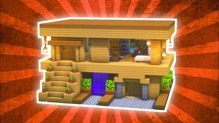 10+ Best Oak Minecraft House Ideas - TBM | TheBestMods