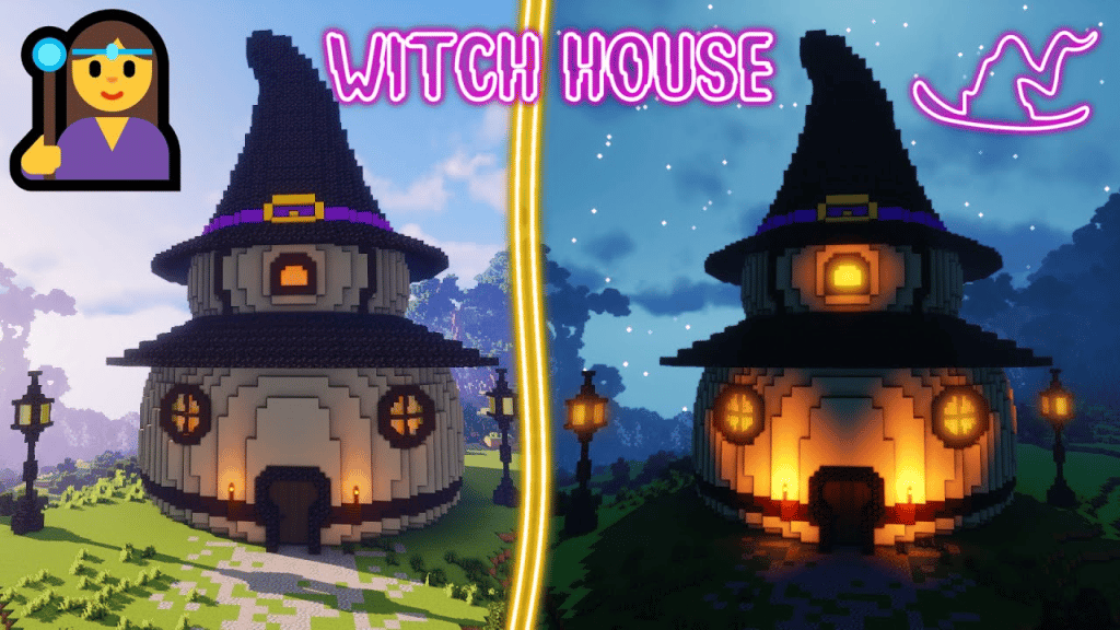 Top 10 Cute Minecraft Witch House Ideas - TBM | TheBestMods