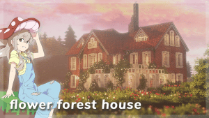 9 Lovely Minecraft Flower Forest House Ideas - TBM | TheBestMods