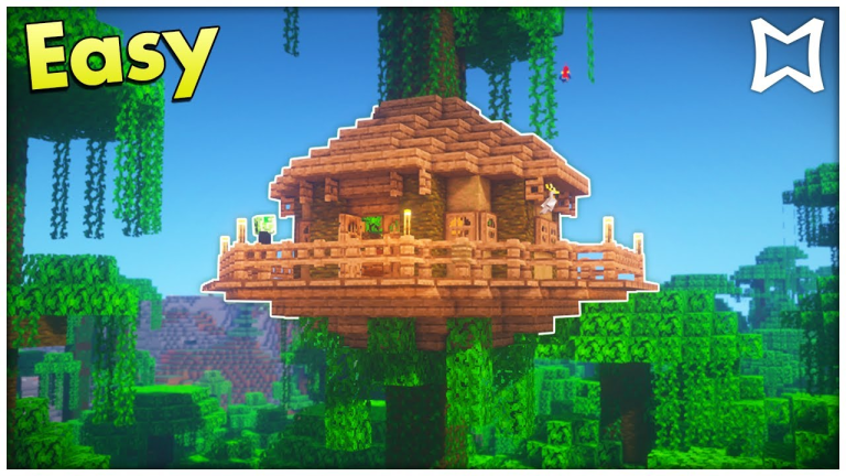 9 Stunning Tree House Ideas for Minecraft - TBM | TheBestMods