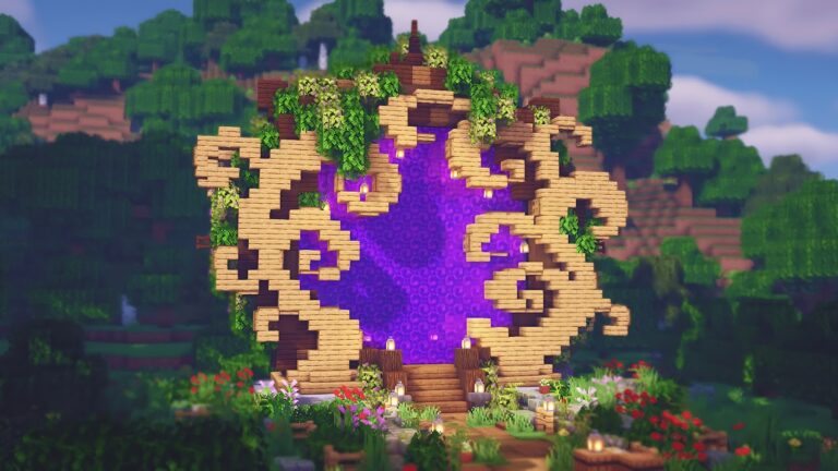 10+ Best Minecraft Nether Portal Ideas - TBM | TheBestMods