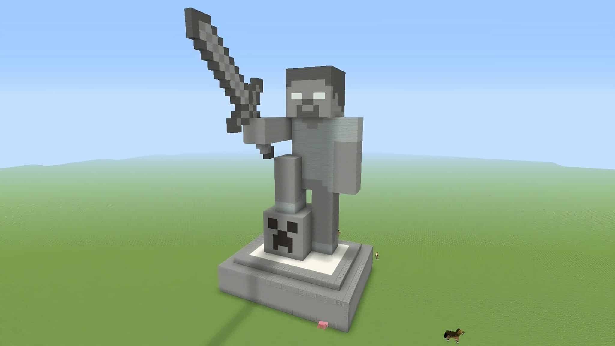 10+ Best Minecraft Statue Ideas - TBM | TheBestMods