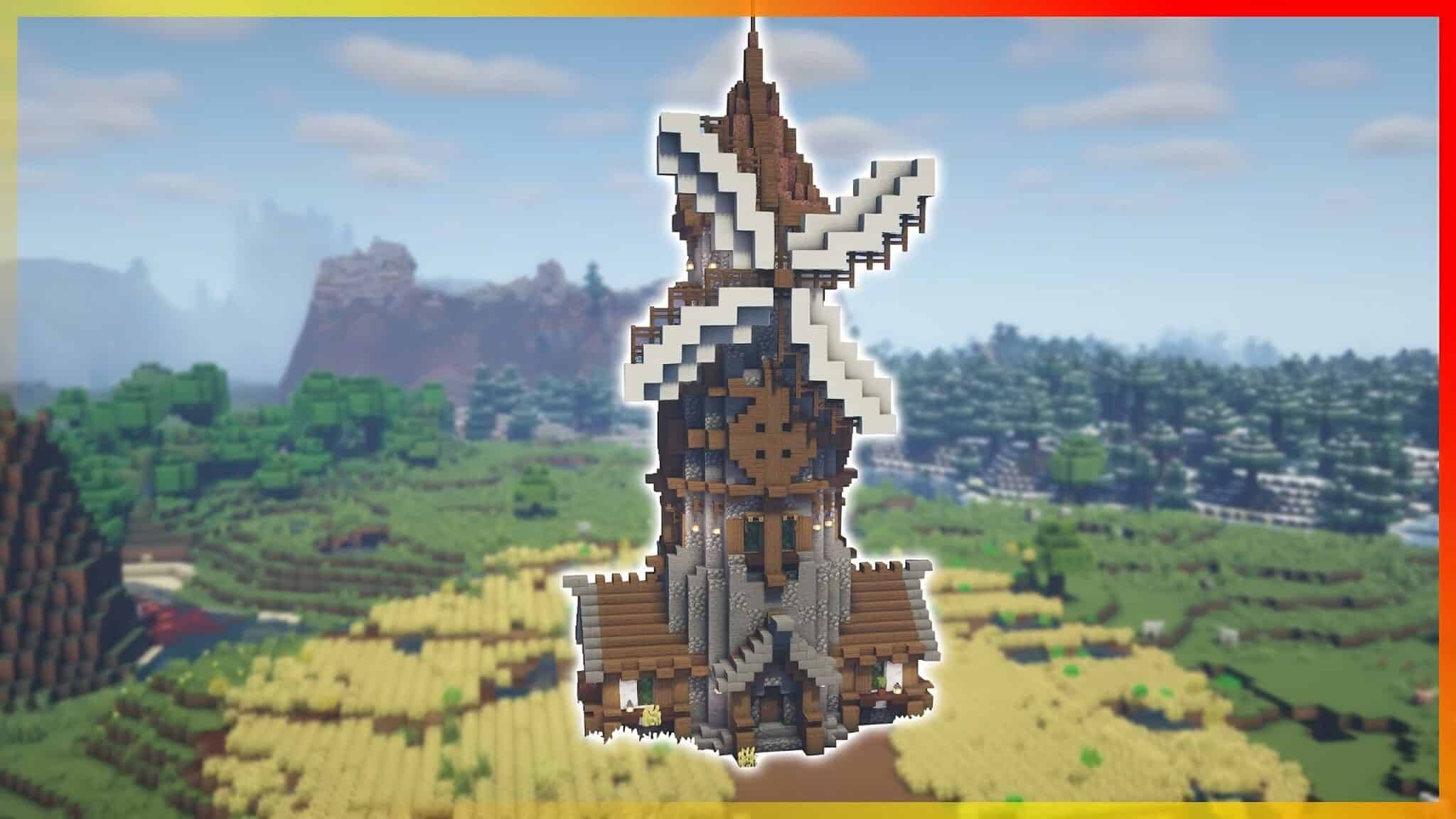 Top 10 Minecraft Windmill House Ideas For Your Farm - TBM | TheBestMods