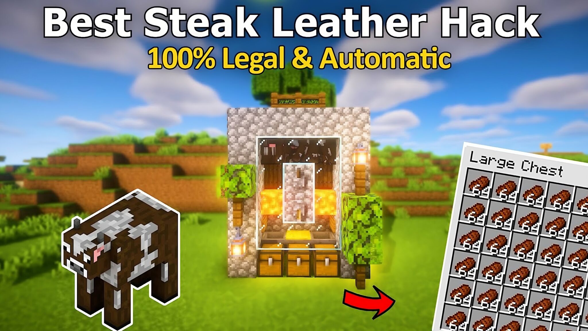 30 Best Minecraft Cow Farms - TBM | TheBestMods