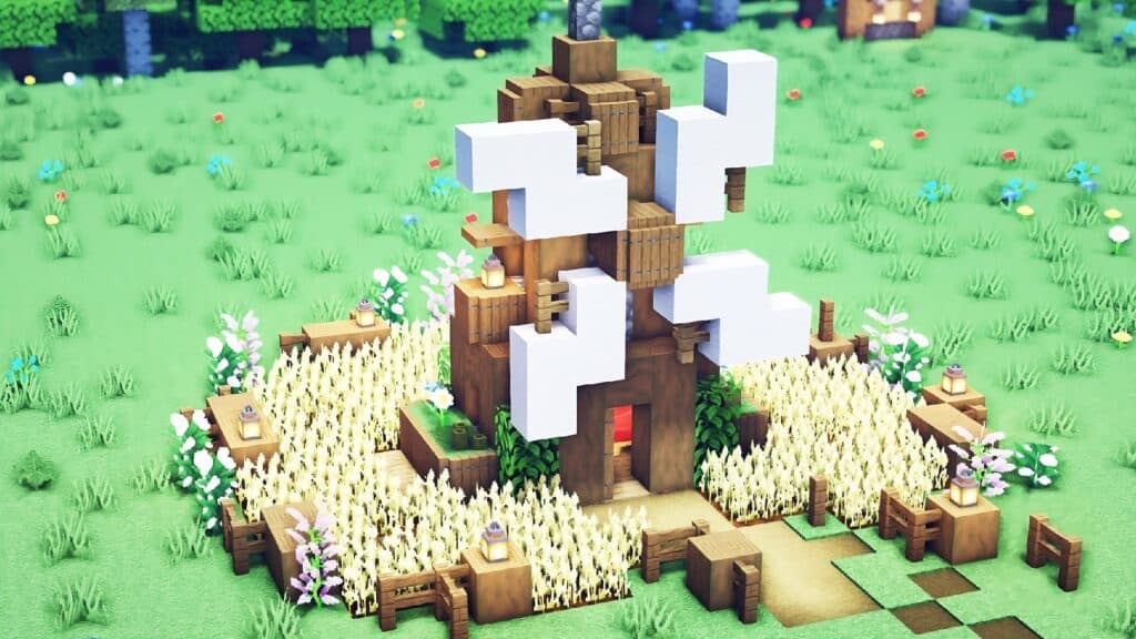 Top 10 Minecraft Windmill House Ideas For Your Farm - TBM | TheBestMods