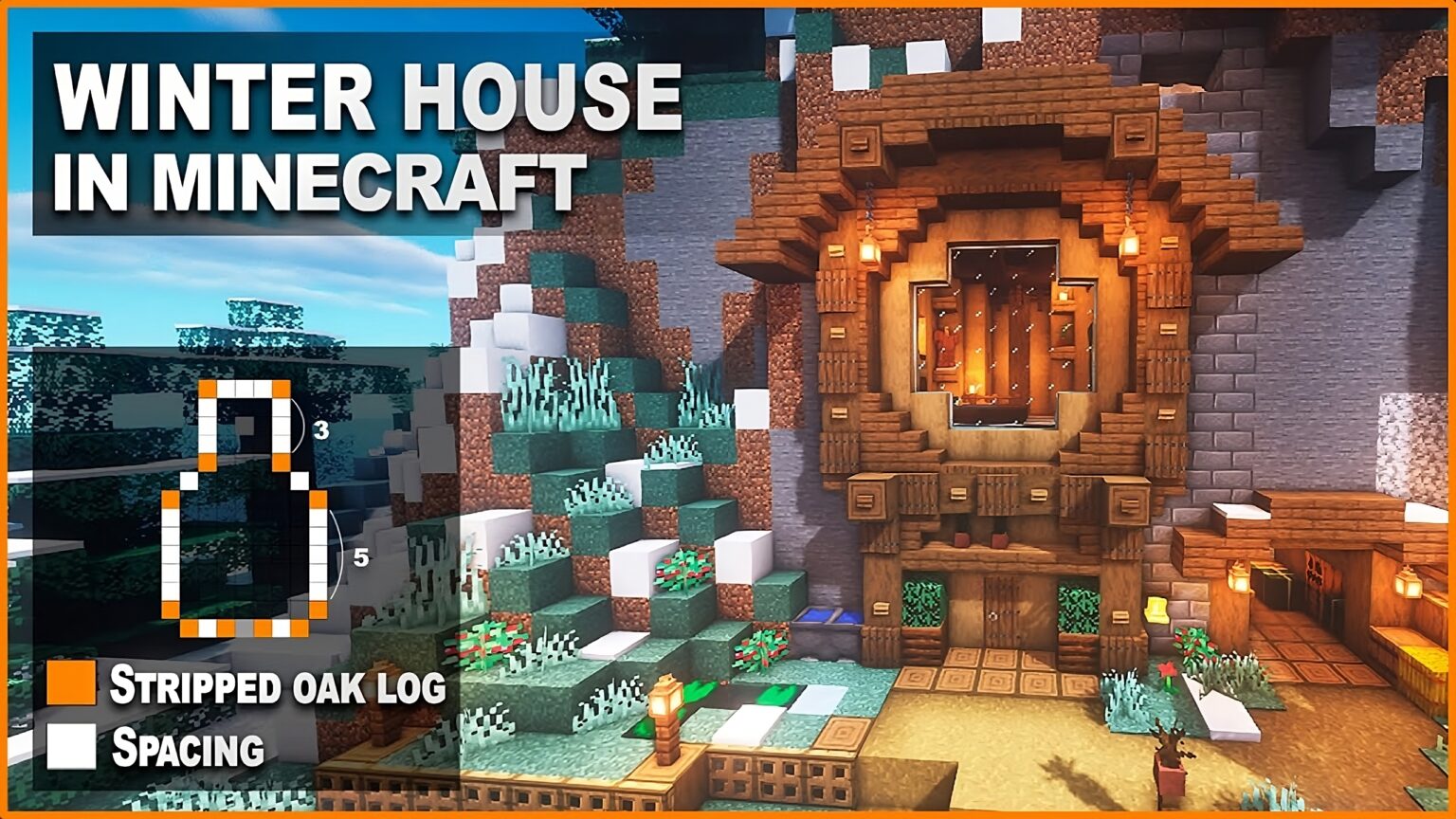 Stunning Winter House Ideas for Minecraft Selected - TBM | TheBestMods