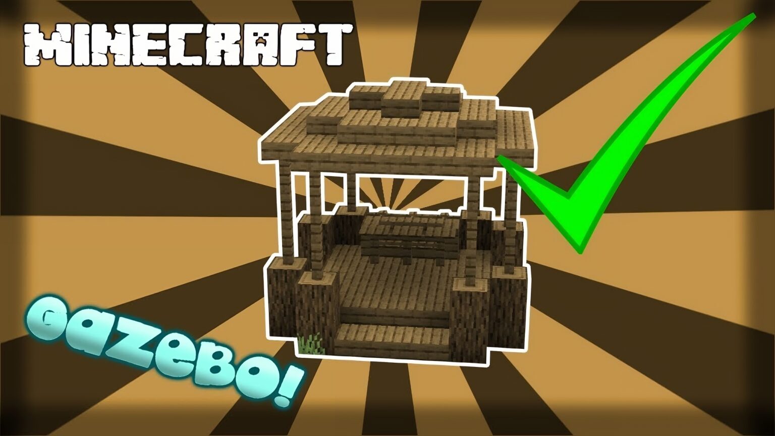 30 Best Minecraft Gazebo Design Ideas - TBM | TheBestMods