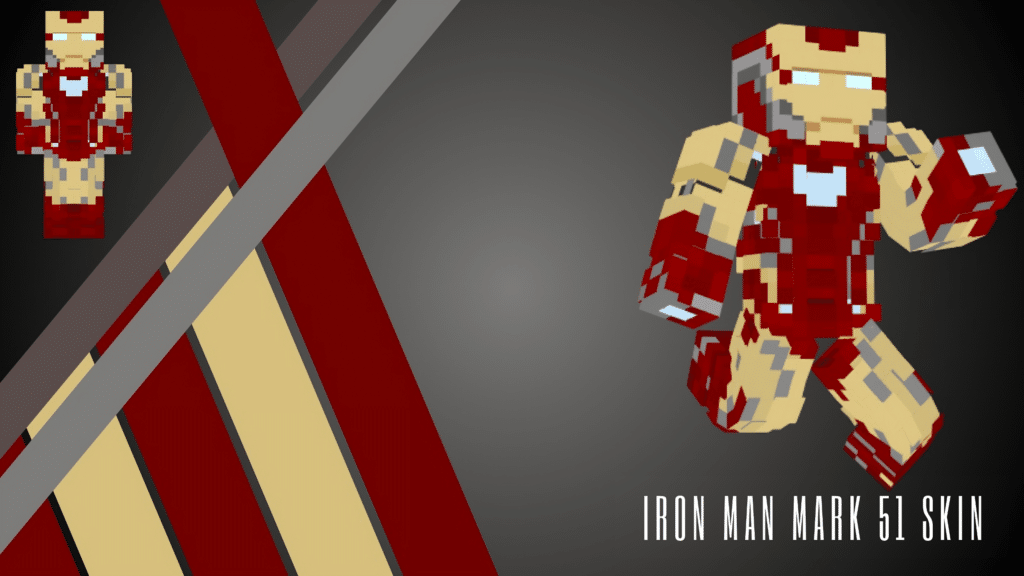 The Armory Crate of Iron Man Minecraft Skins - TBM | TheBestMods