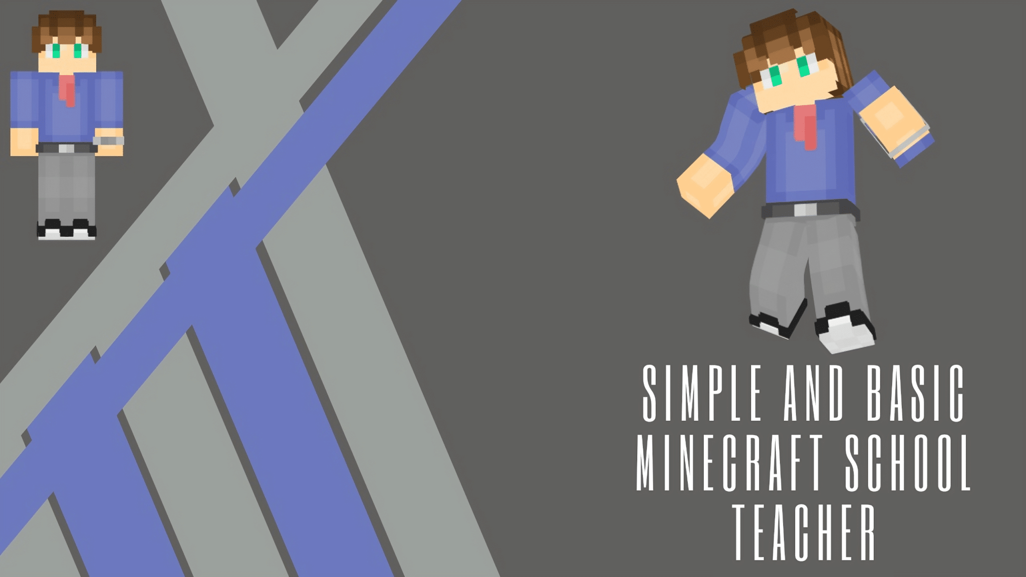 Simple And Basic Minecraft School Teacher - TBM | TheBestMods