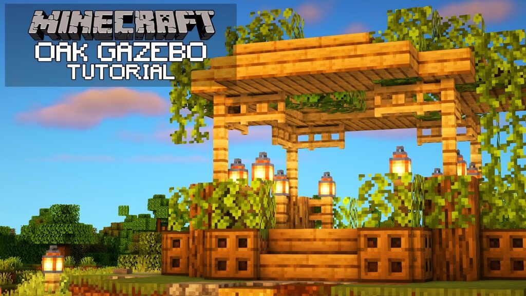 30 Best Minecraft Gazebo Design Ideas - TBM | TheBestMods