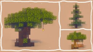10+ Best Custom Tree Design Ideas in Minecraft - TBM | TheBestMods