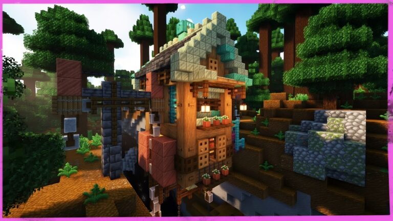10+ Best Ravine House Designs in Minecraft - TBM | TheBestMods