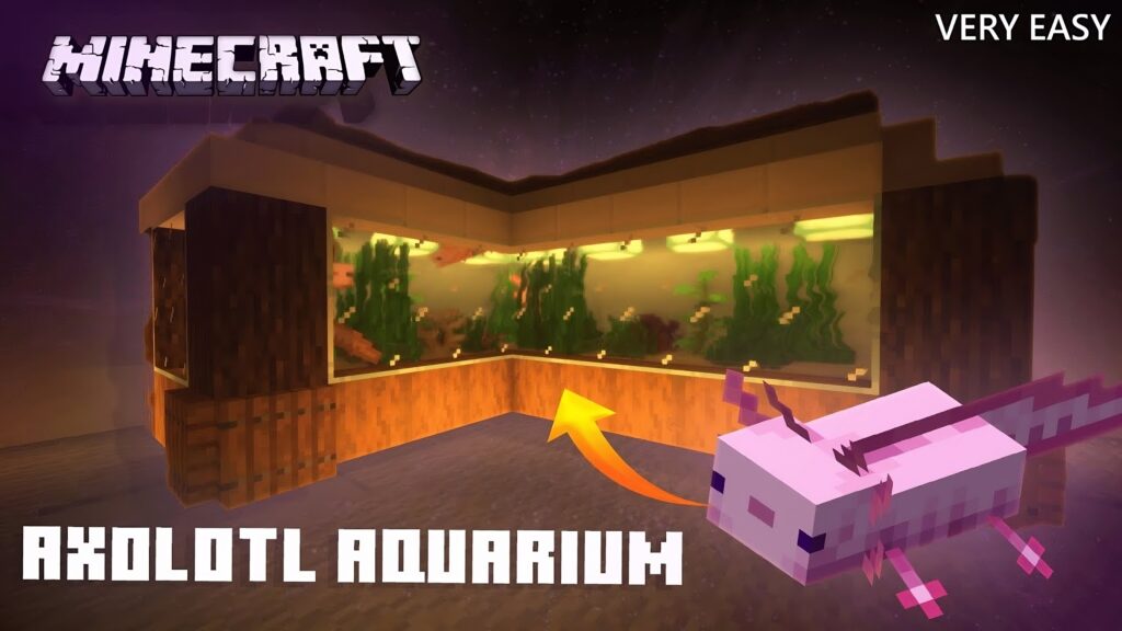 10+ Best Axolotl Aquarium in Minecraft - TBM | TheBestMods