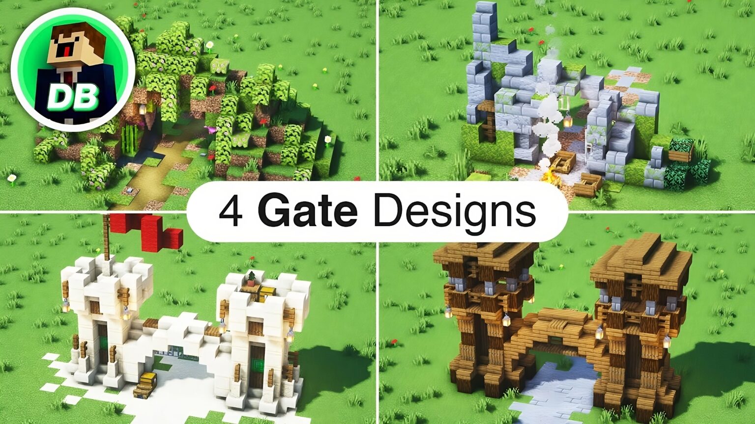 Best Castle Gate Design Ideas in Minecraft - TBM | TheBestMods