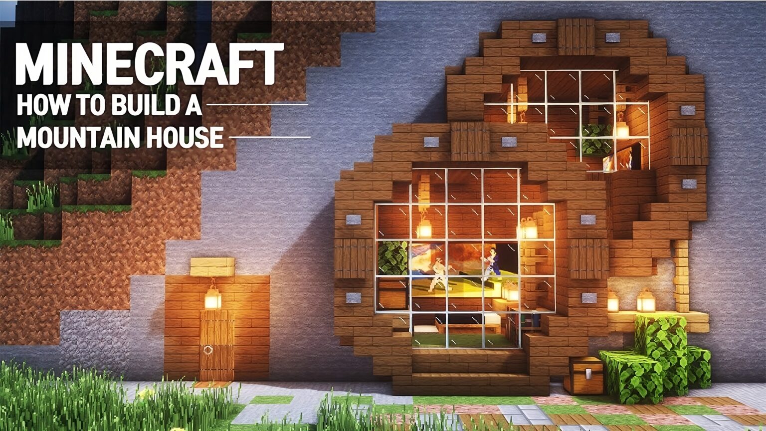 10+ Creative Mountain Base Designs in Minecraft - TBM | TheBestMods