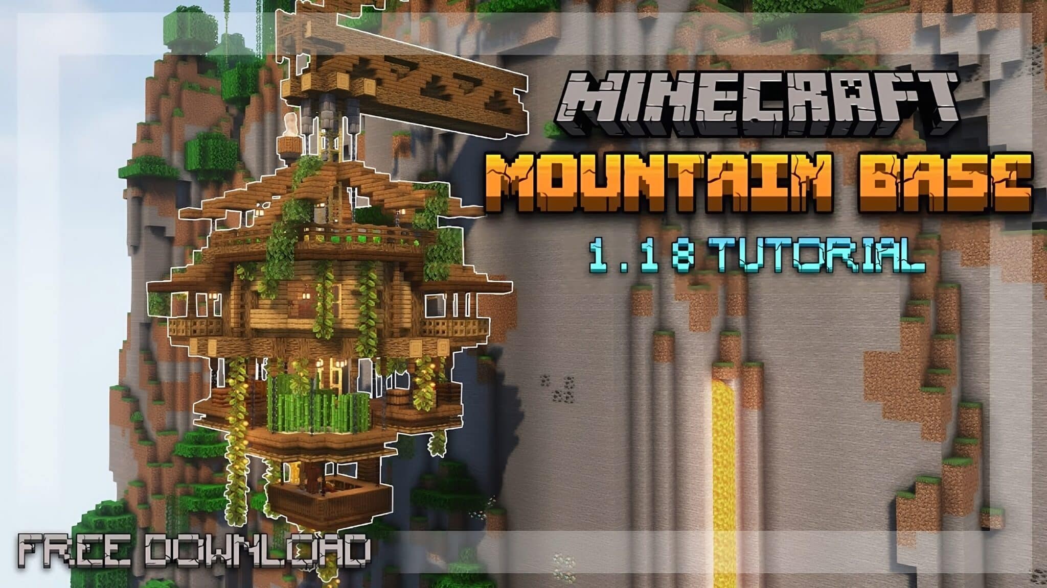 10+ Creative Mountain Base Designs in Minecraft - TBM | TheBestMods