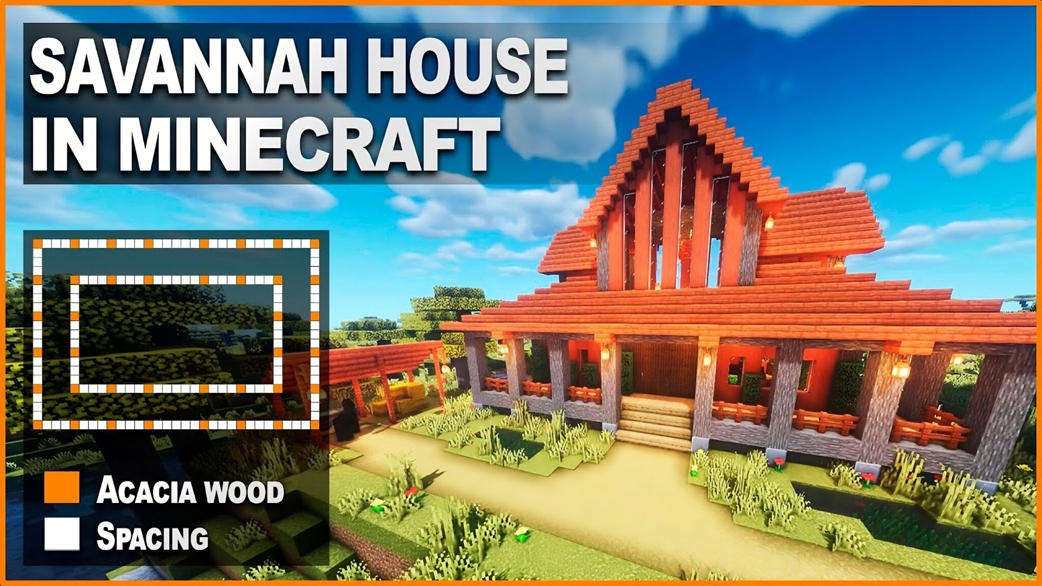 10+ Best Savanna House Designs in Minecraft - TBM | TheBestMods