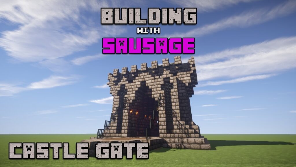 Best Castle Gate Design Ideas in Minecraft - TBM | TheBestMods