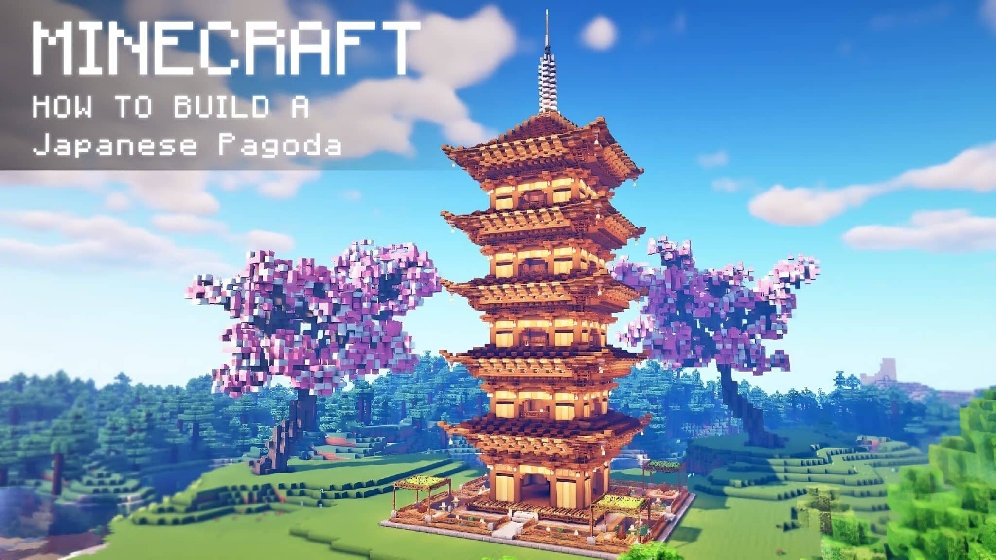 10+ Best Japanese Pagoda Designs in Minecraft - TBM | TheBestMods