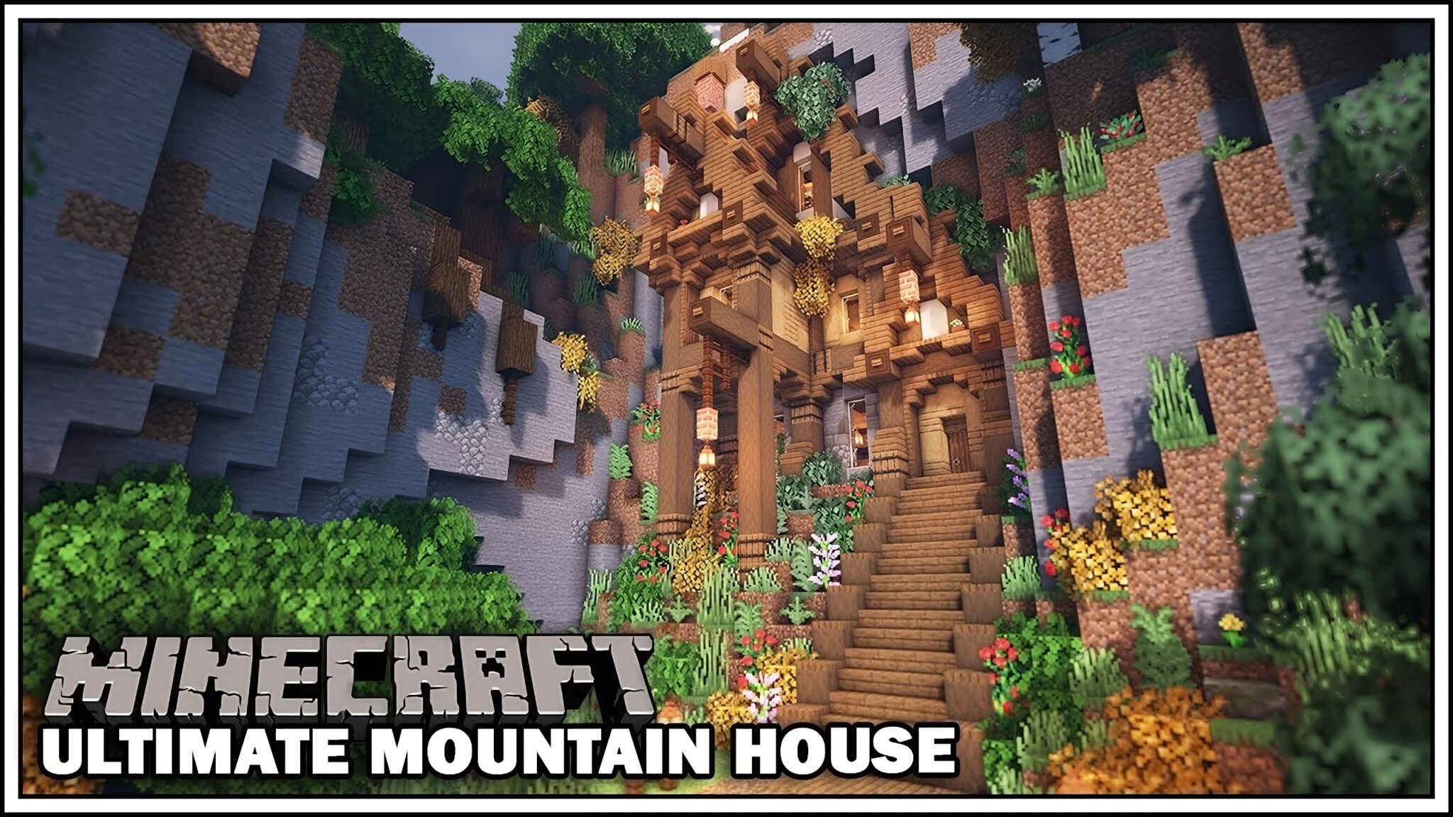 10+ Creative Mountain Base Designs in Minecraft - TBM | TheBestMods