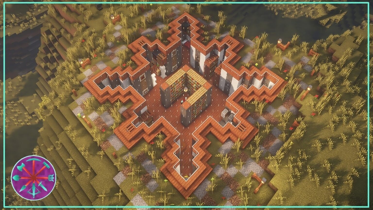 10+ Best Savanna House Designs in Minecraft - TBM | TheBestMods