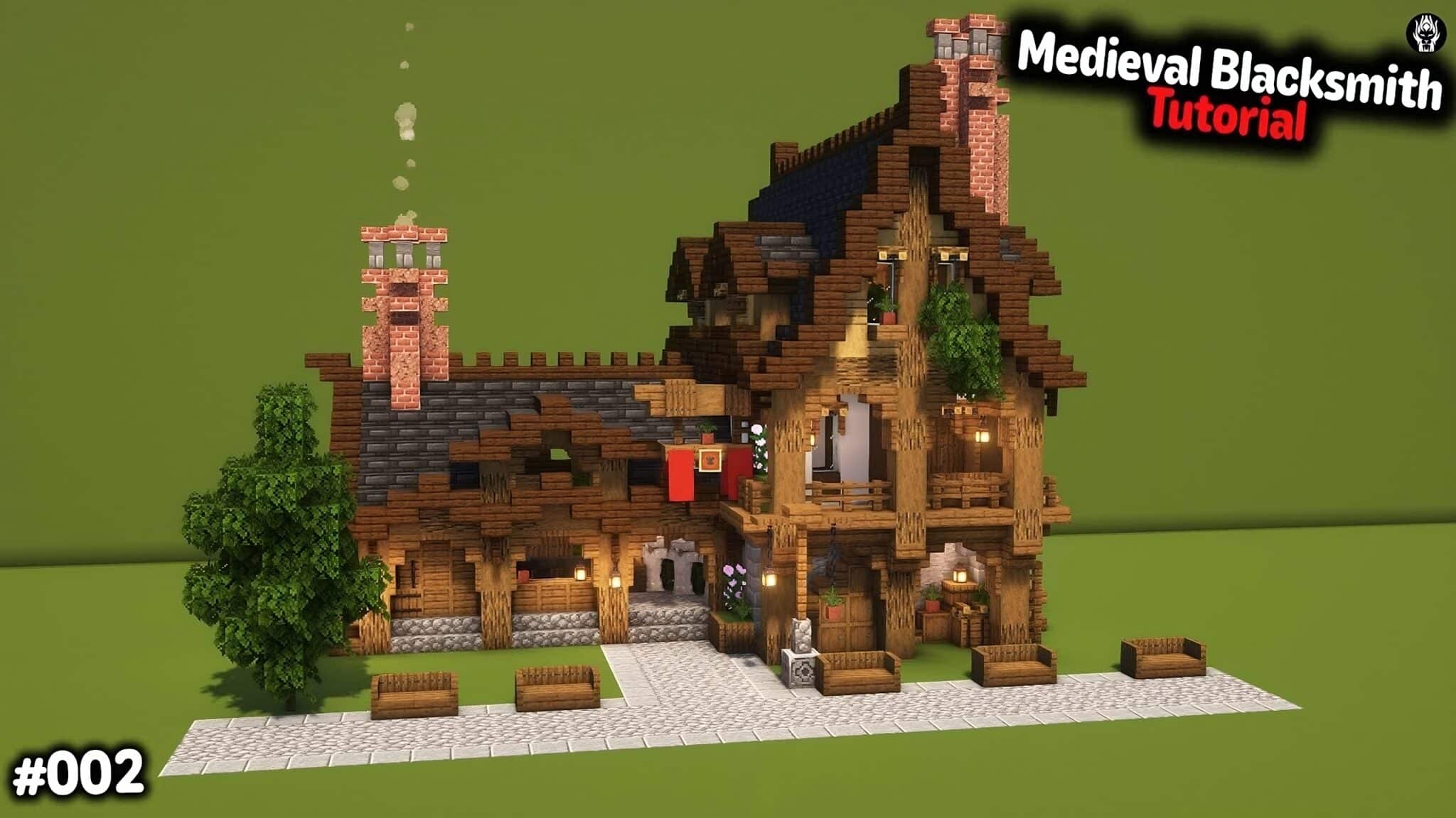 10+ Best Medieval Blacksmith Design Ideas in Minecraft - TBM | TheBestMods