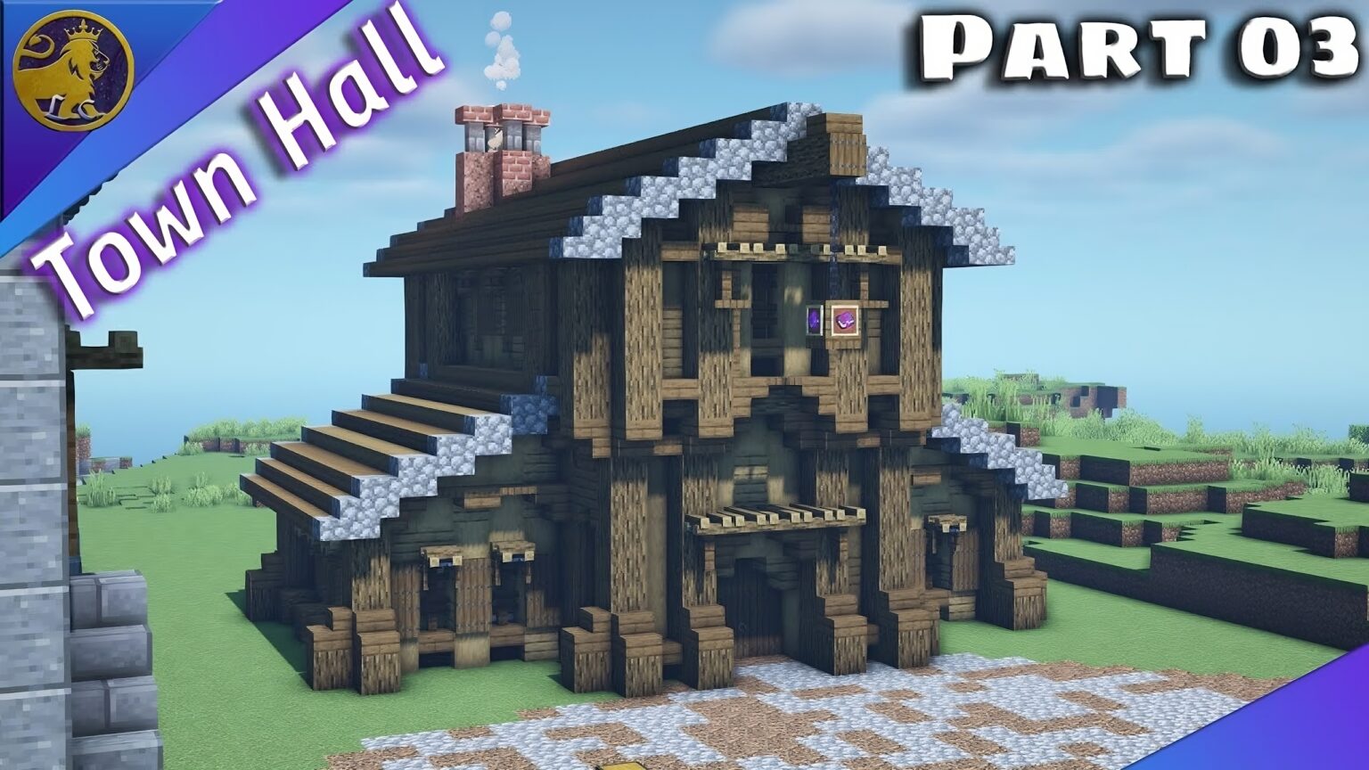10+ Best Town Hall Designs in Minecraft - TBM | TheBestMods