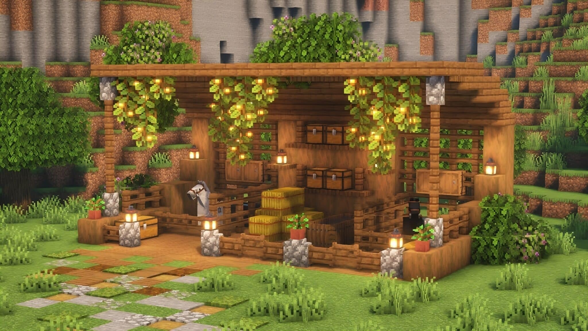 10+ Best Horse Stable Designs in Minecraft - TBM | TheBestMods 10+ Best Horse Stable Designs in Minecraft - TBM | TheBestMods