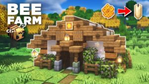 10+ Best Bee Farm Design Ideas in Minecraft - TBM | TheBestMods