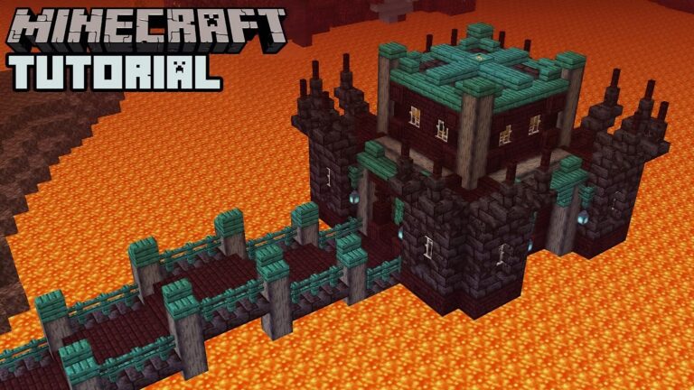 10+ Must Have Nether Base in Minecraft - TBM | TheBestMods
