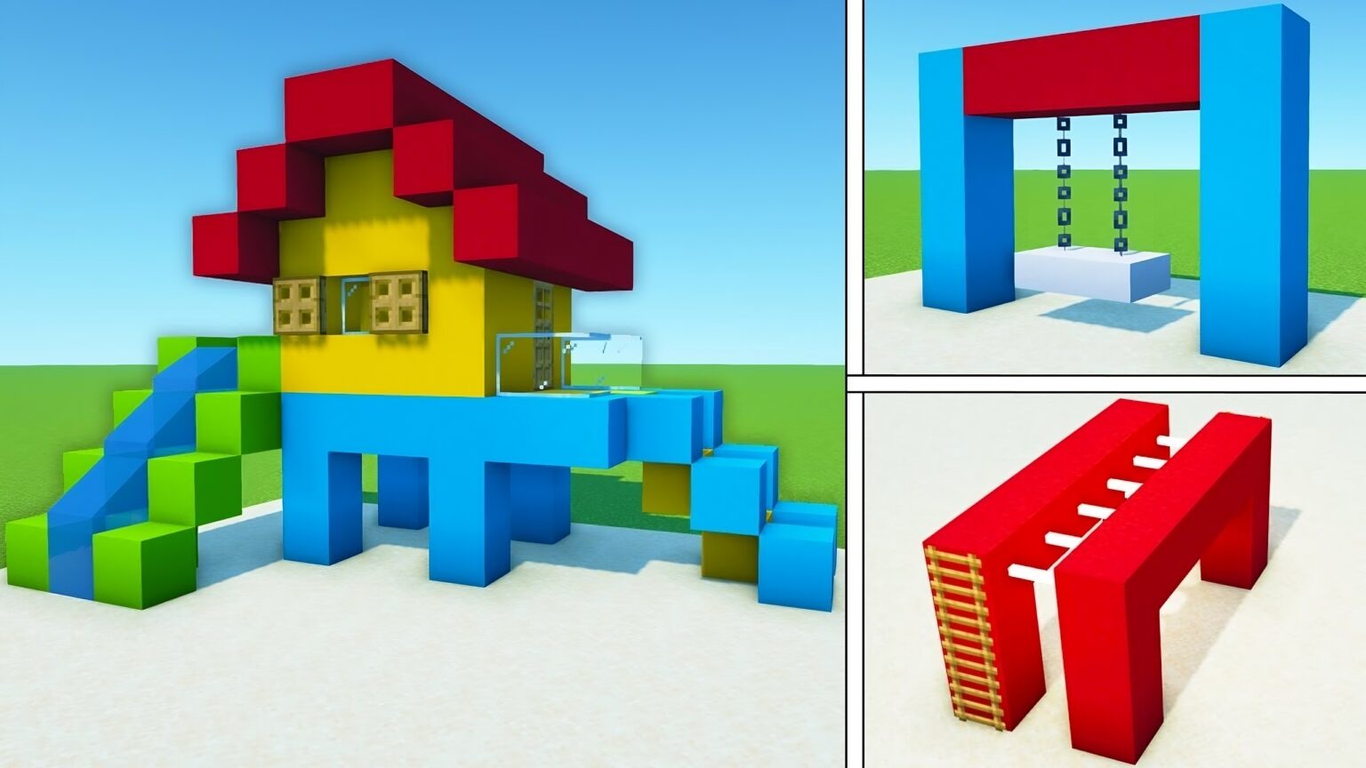 10+ Best Playground Designs in Minecraft - TBM | TheBestMods