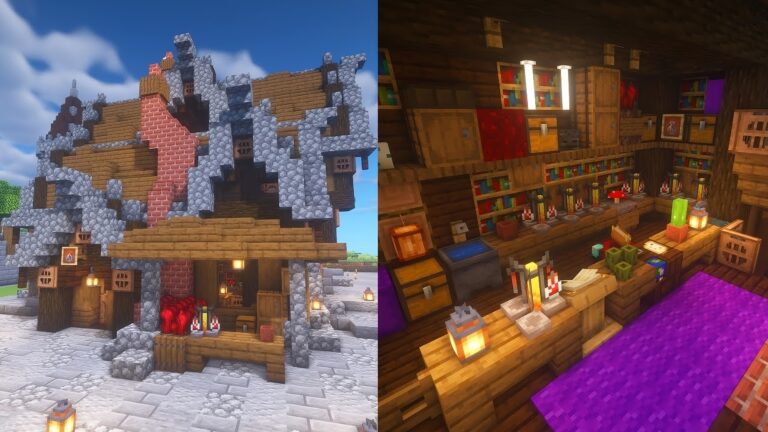 10+ Best Potion Shop Design Ideas in Minecraft - TBM | TheBestMods