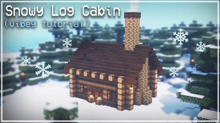 10+ Cool Winter Cabin in Minecraft - TBM | TheBestMods