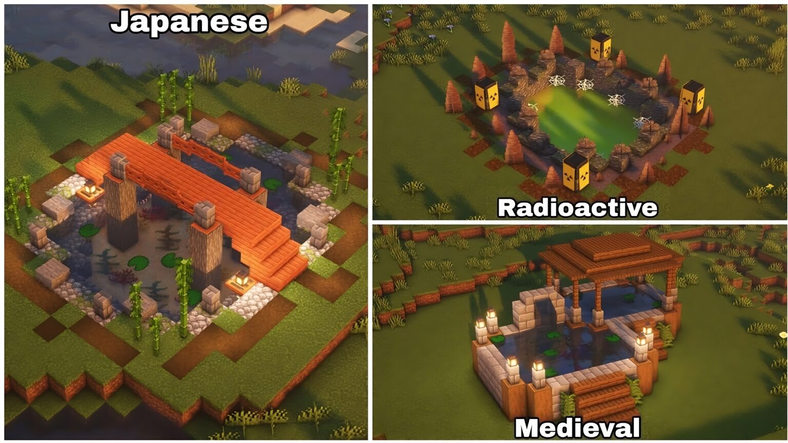 Amazing Pond Design Ideas in Minecraft - TBM | TheBestMods