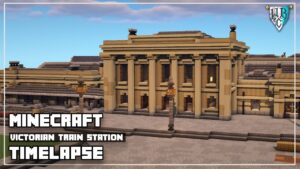 Creative Train Station Designs in Minecraft - TBM | TheBestMods