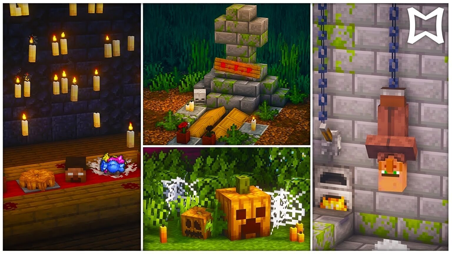 10 Halloween Decorations in Minecraft - TBM | TheBestMods