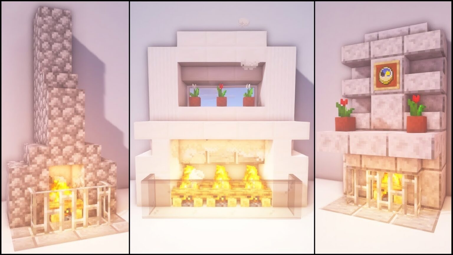 Stunning Fireplace Design Ideas in Minecraft - TBM | TheBestMods