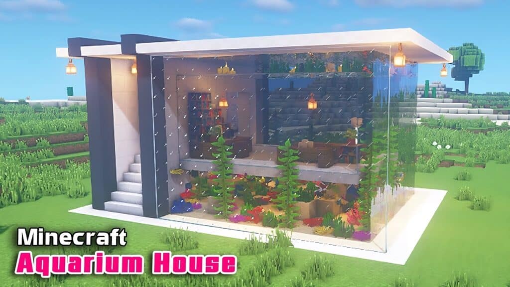 Compact Aquarium House in Minecraft - TBM | TheBestMods