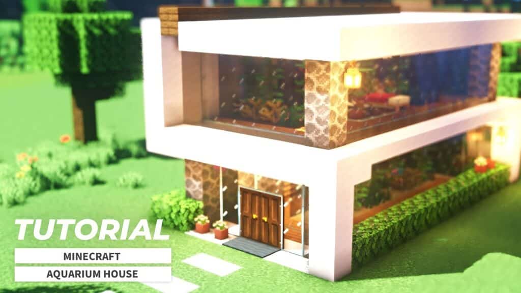 Easy Aquarium House in Minecraft - TBM | TheBestMods