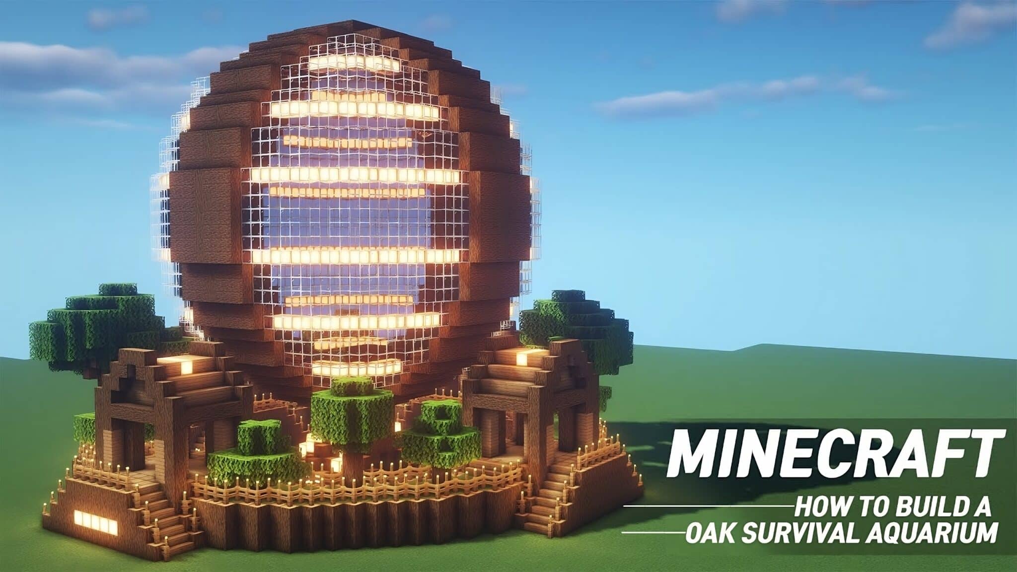 10+ Best Oak Minecraft House Ideas - TBM | TheBestMods