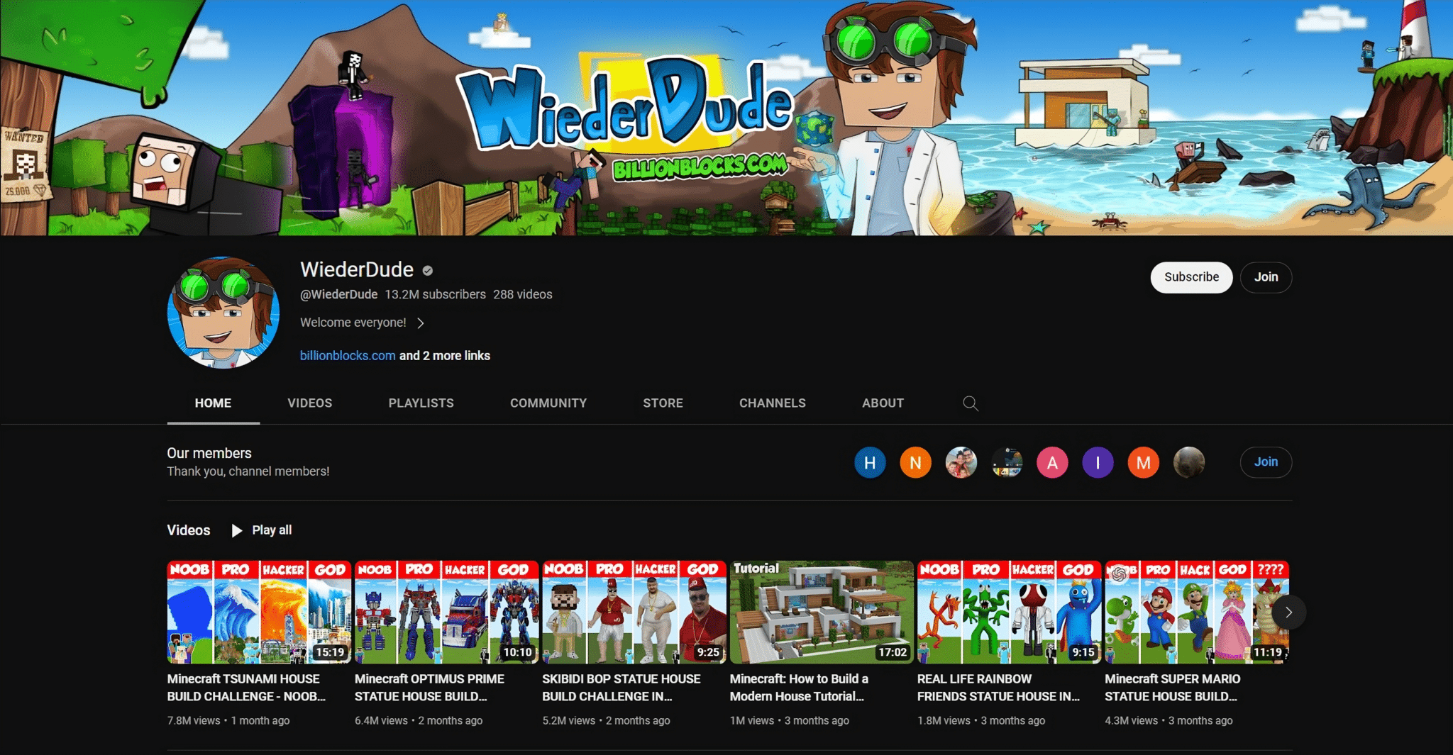 YouTube's Champions in the Realm of Minecraft - TBM | TheBestMods